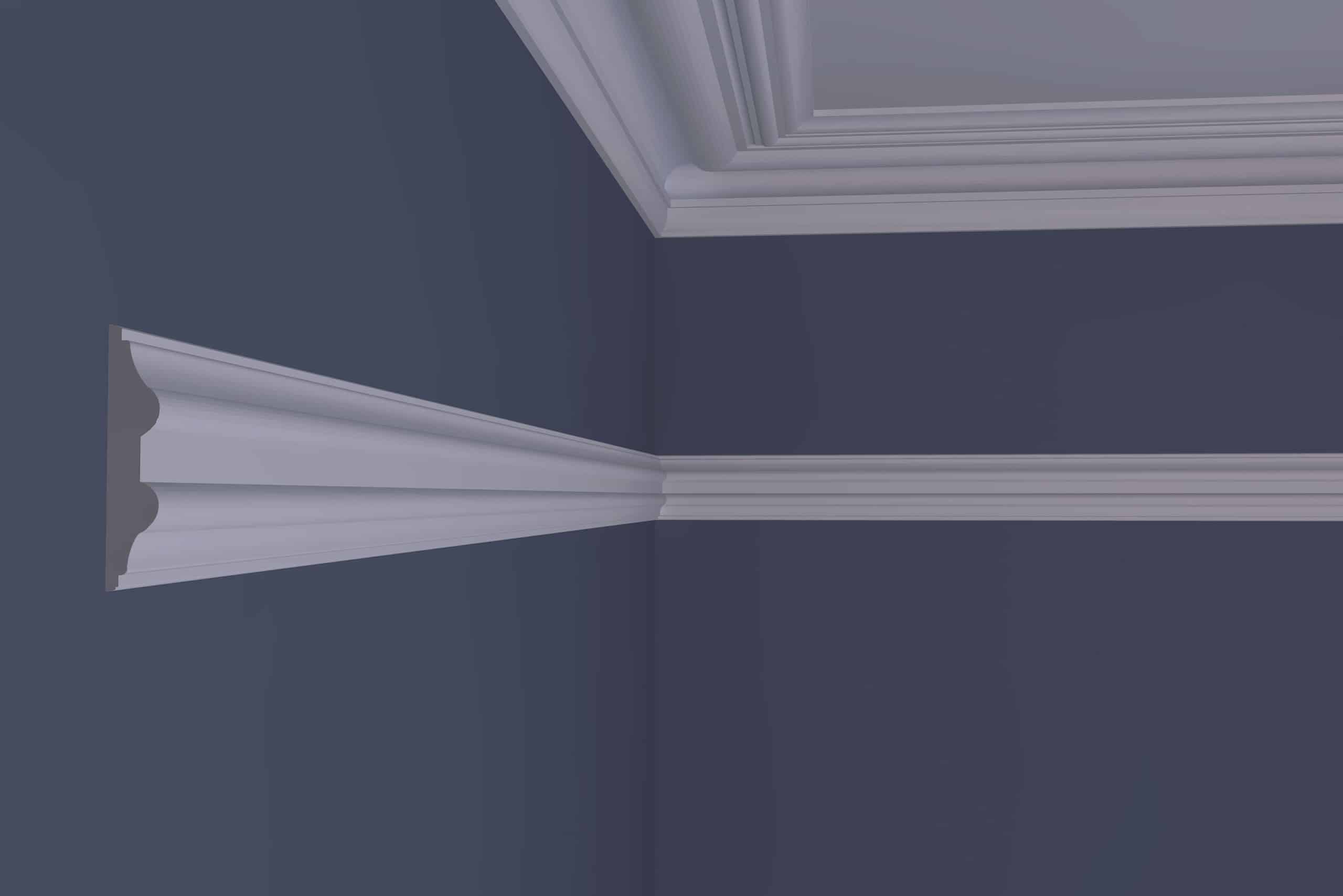 P23 Plaster Dado Rail - Victorian Cornice Company