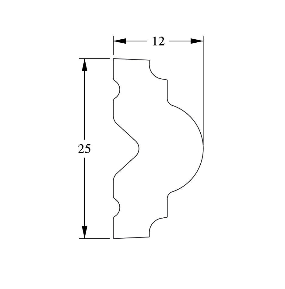 PX103 Duropolymer Panel - Victorian Cornice Company