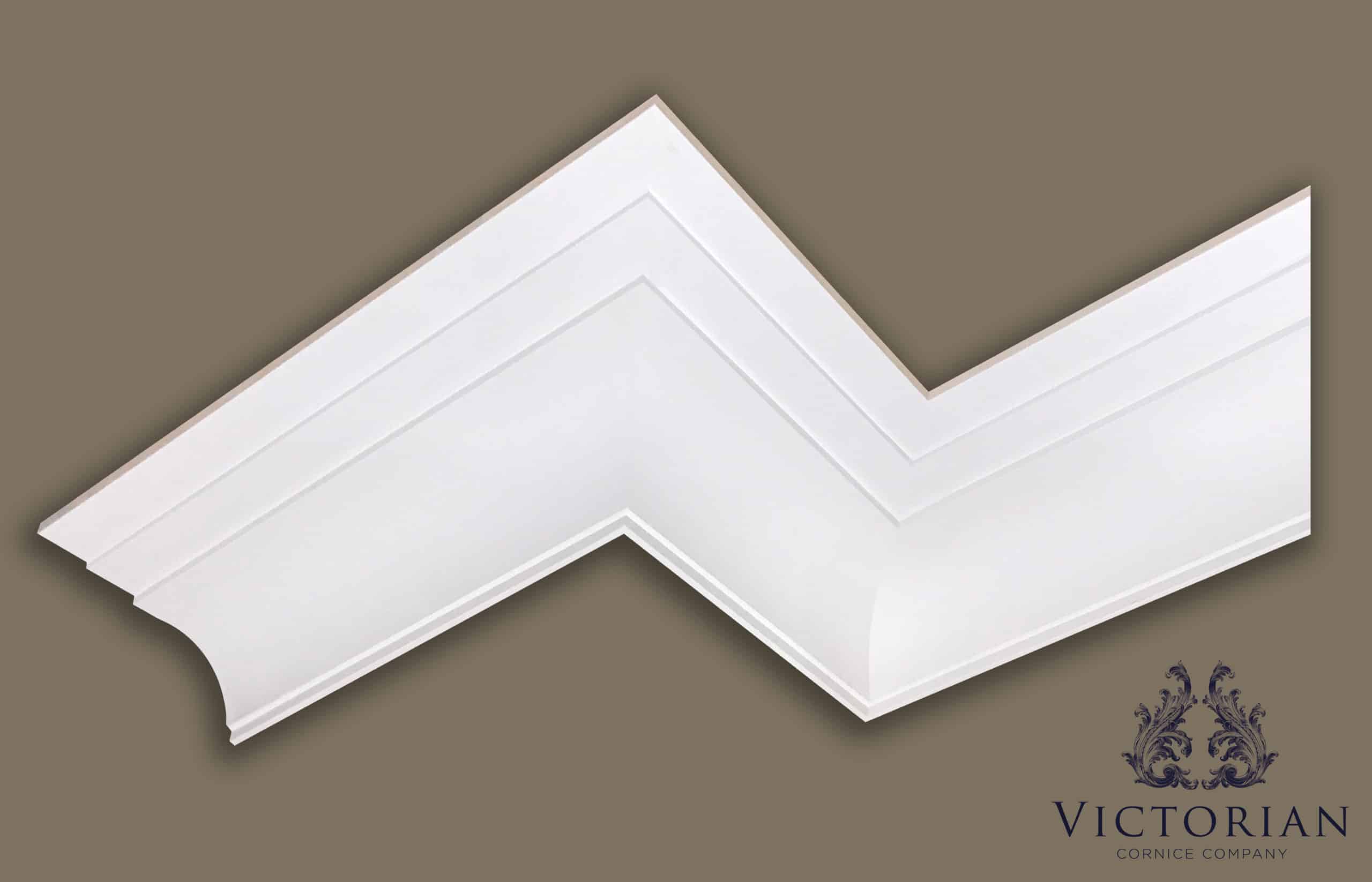 C98 Art Deco Cornice - Victorian Cornice Company