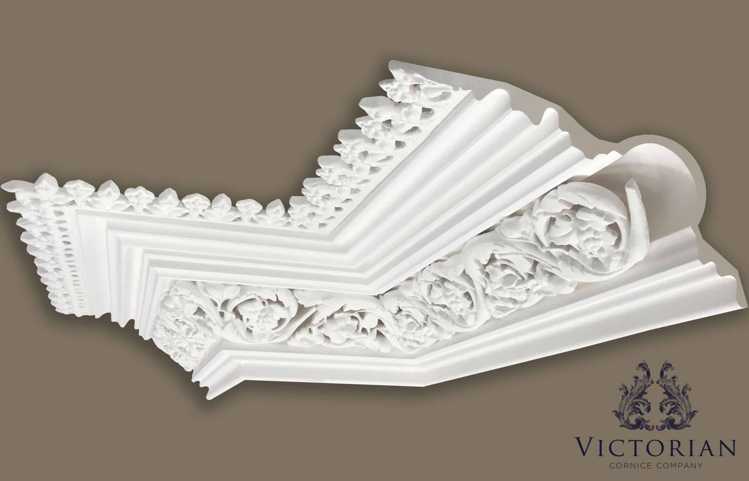 C9 Grand Victorian Pierced Cornice - Victorian Cornice Company